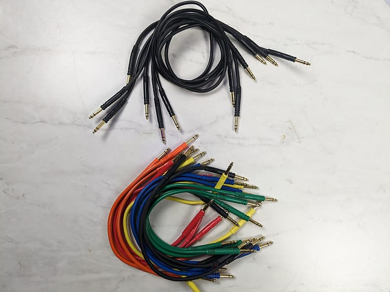 Pack 24 x Bantam TT Patch Cables 12" + 24" | Reverb