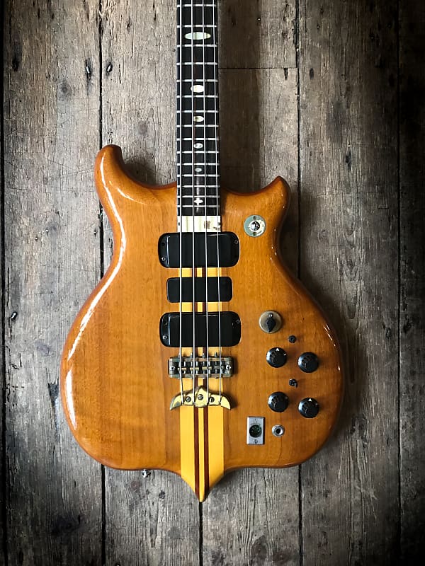 1979 Alembic Series 1 bass in Honduras Mahogany. Comes | Reverb UK