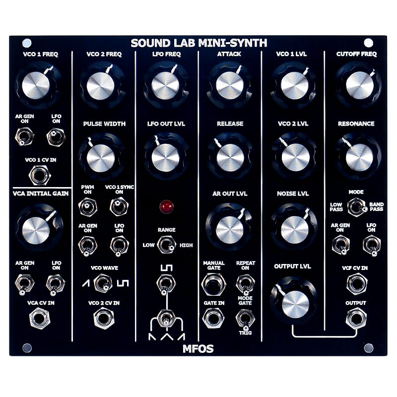 MFOS Sound Lab Mini-Synth Eurorack. Analog synthesizer. | Reverb