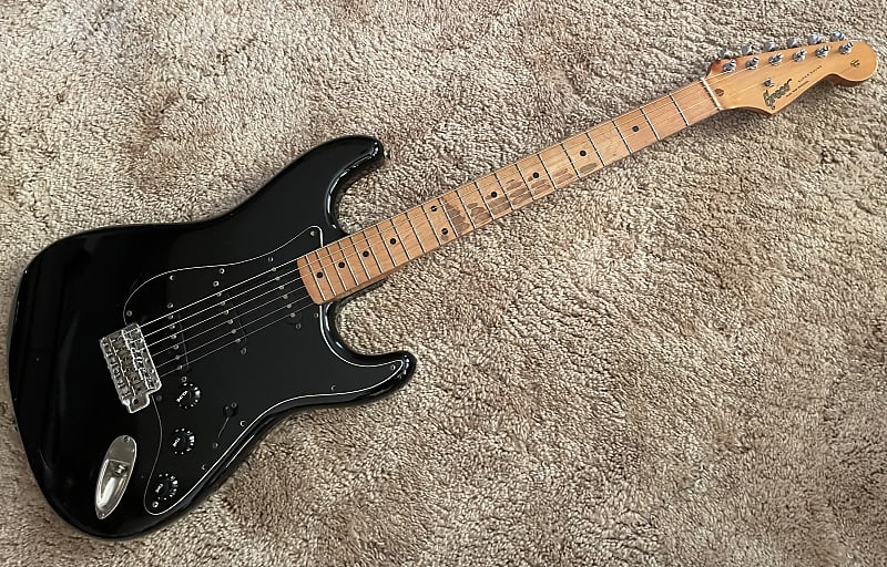 Greco Super Sound SE-600 Stratocaster 1980-Black | Reverb