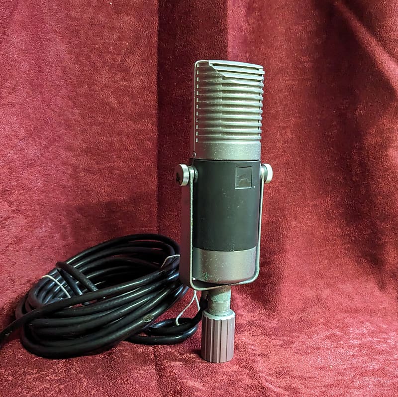 c. 1960s National WM-706 Vintage Ribbon Microphone MIJ | Reverb