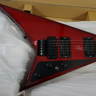 1996 Jackson RR Randy Rhoads Flying V flame top electric | Reverb
