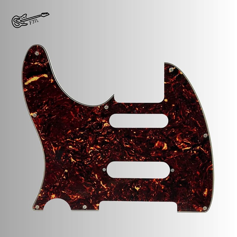 Brown Tortoise Lefty Telecaster SS Style Pickguard-Brown | Reverb