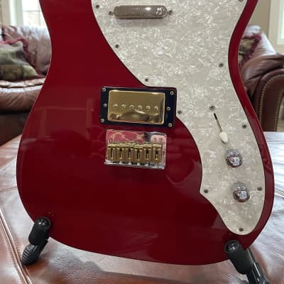 Warmoth Tele Deluxe 2020 Metallic Purple Frost | Reverb