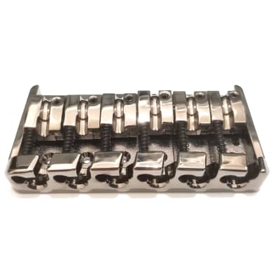 Ibanez Accu-Cast B306 6 Strings Bass Bridge - Cosmo Black | Reverb UK