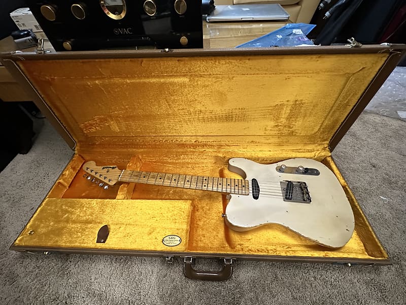 Crook Guitars Telecaster/Esquire Guitar 2004 - Blonde, Super | Reverb
