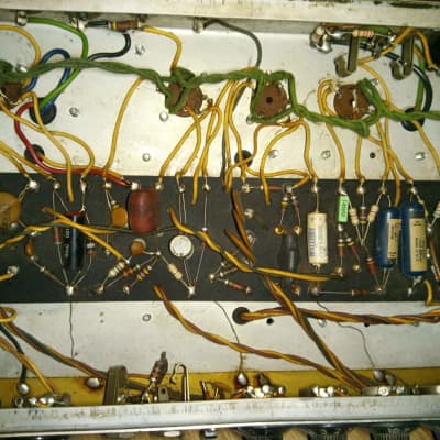 Fender SUPER REVERB HEAD 1968 drip edge BLACKFACE CIRCUIT | Reverb
