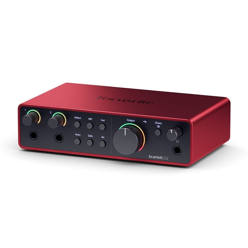 Focusrite Scarlett 2i2 4th Gen USB Audio Interface | Reverb