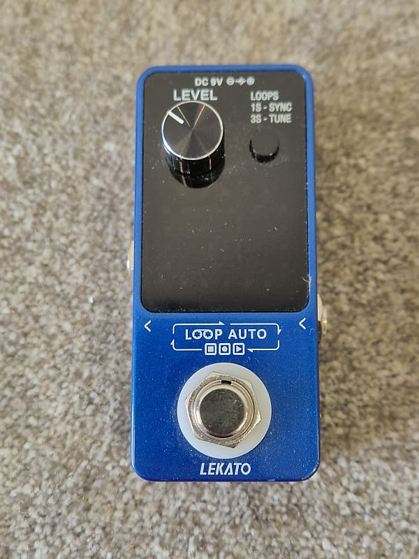Lekato Loop Auto - Looper Pedal, USB Connectivity - Excellent | Reverb