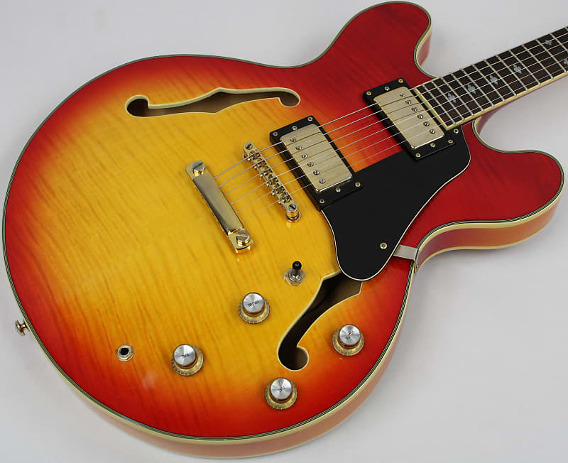 2000 Samick SAT-650 Kingston Classic Semi-Hollow Electric | Reverb