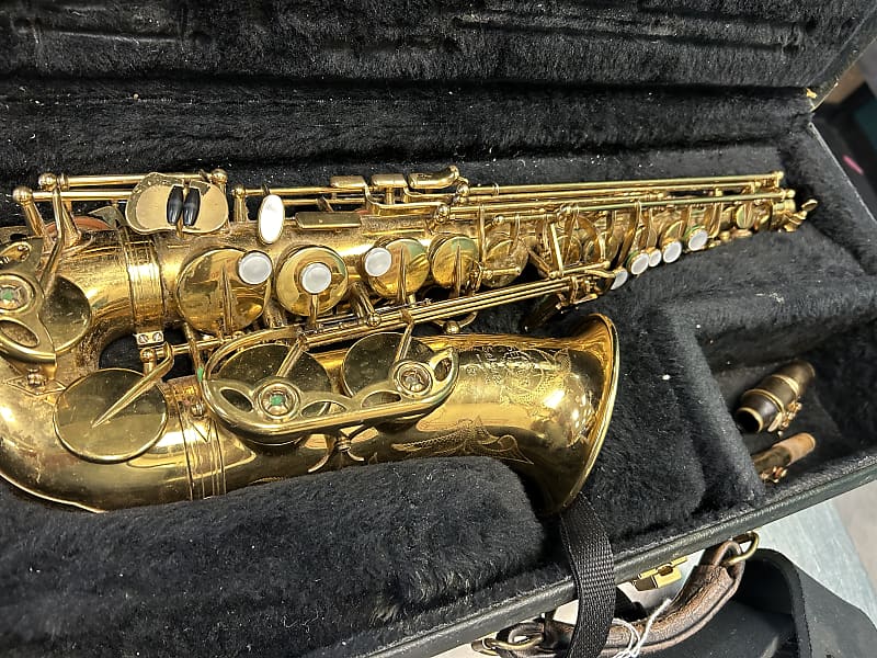 Selmer Mark VII alto saxophone 1977 with case nice shape | Reverb