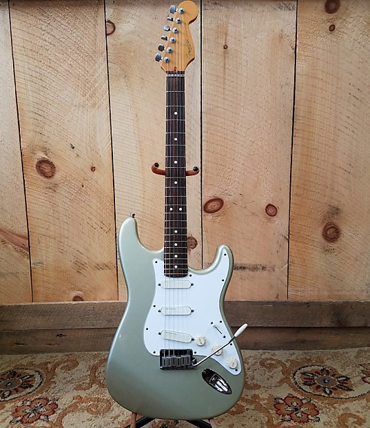 Fender Strat Plus Inca Silver 1997 with Original Case | Reverb