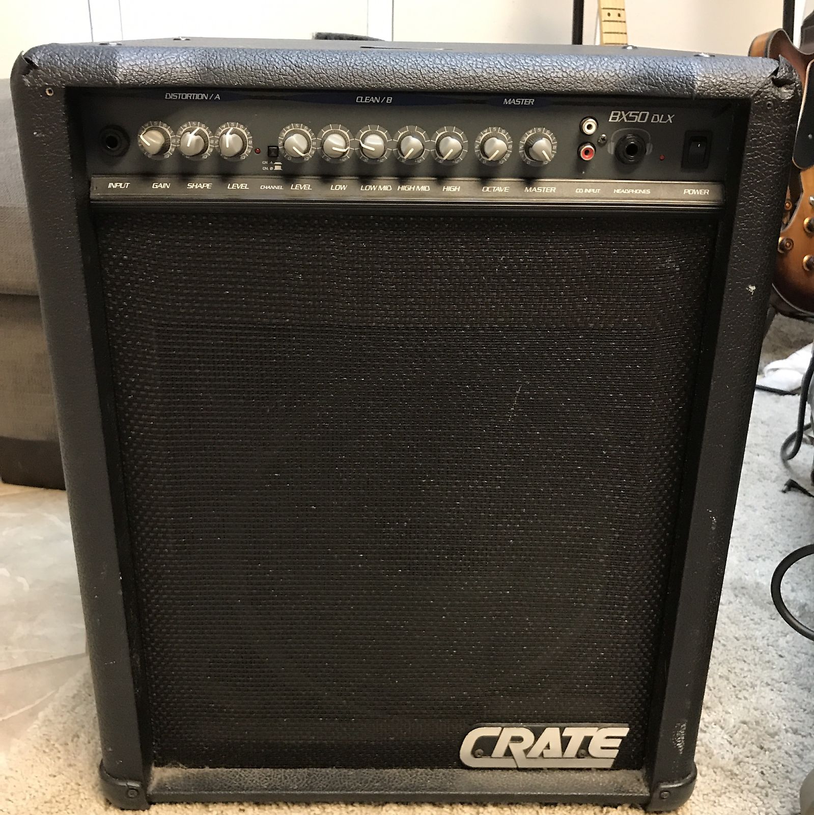 Crate BX50 DLX 2-Channel 50-Watt 1x12" Bass Combo | Reverb