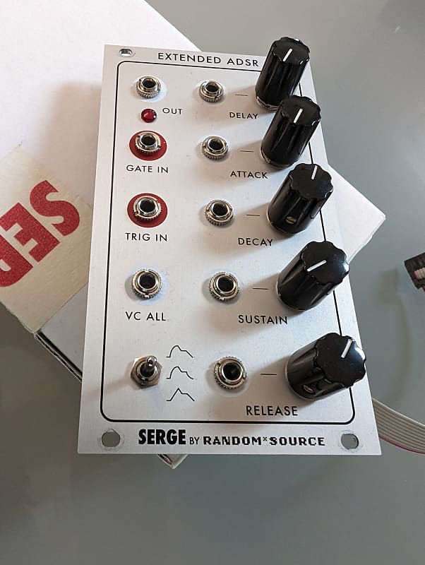 Random Source Serge Extended ADSR | Reverb