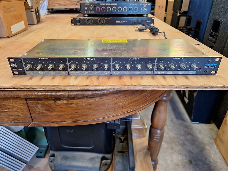 Furman QN-44 Quad Noise Gate 1990s - Black | Reverb