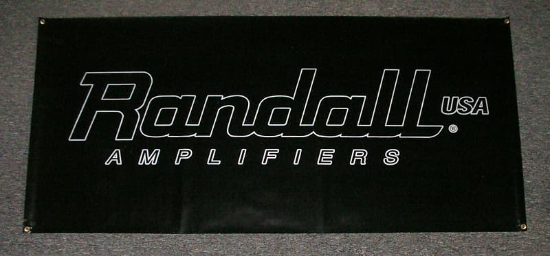 Randall Amplifiers Dealer banner Black/ White | Reverb