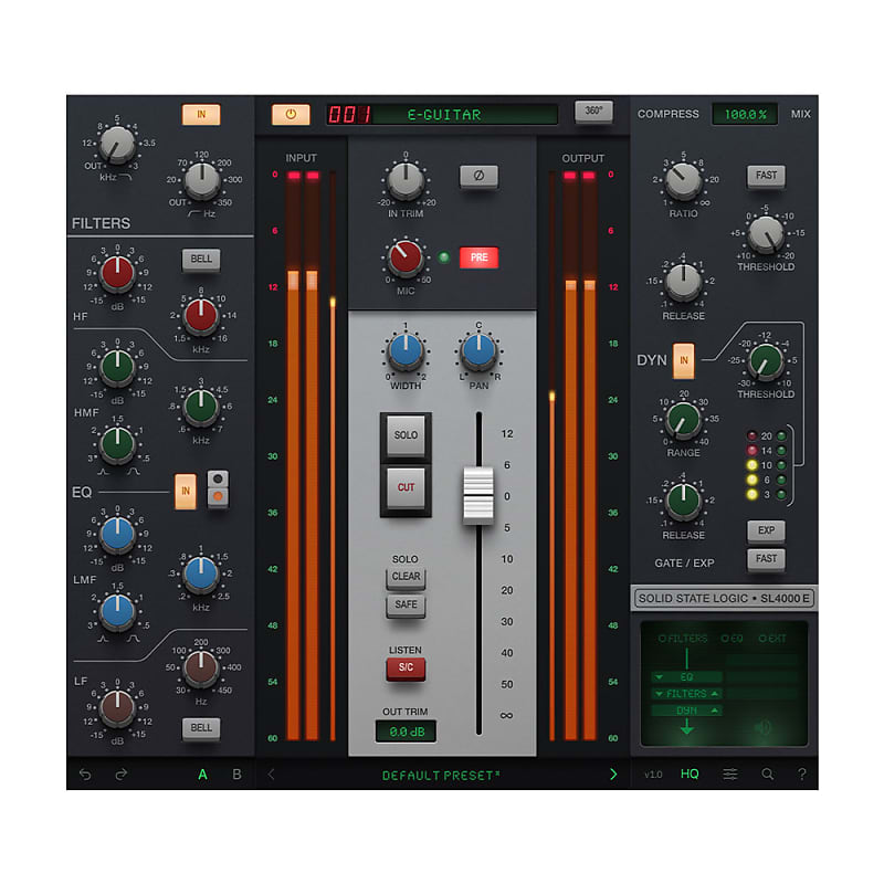 SSL Plugins Bundle - 4KE Channel-Strip, Native Drumstrip, | Reverb