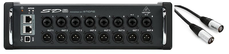 Behringer SD8 8-channel Stage Box Bundle with Pro Co | Reverb