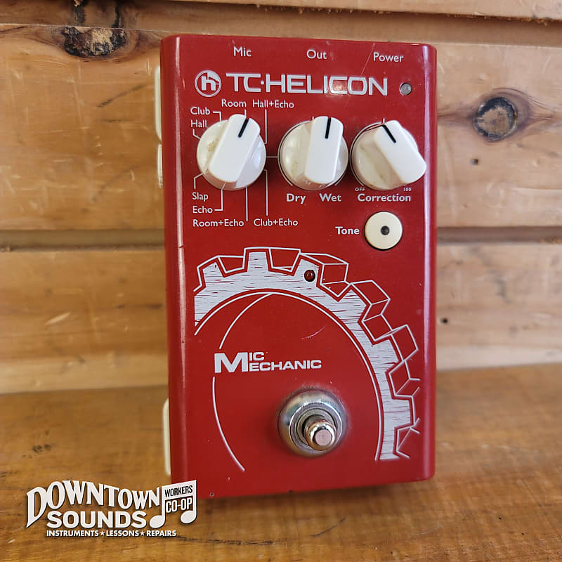 TC Electronic Mic Mechanic Vocal Pedal | Reverb