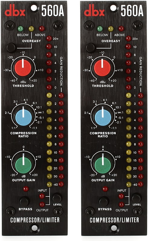 dbx 560A 500 Series Compressor Limiter Pair | Reverb