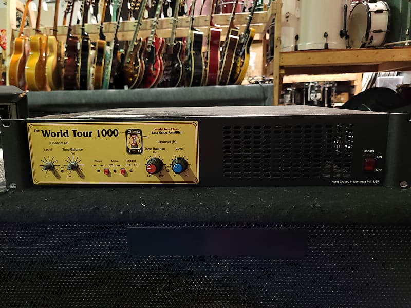 Eden Amplification World Tour WT-1000 Bass Head - Local | Reverb