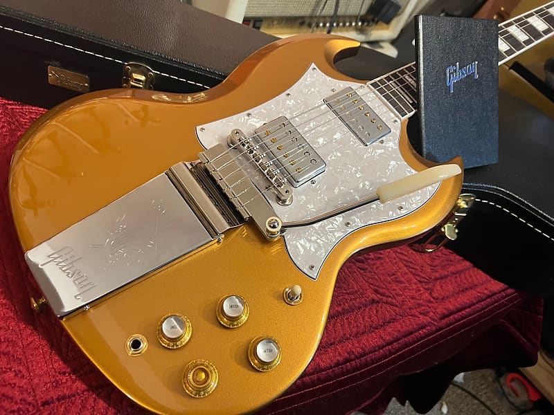 Gibson Mod™ Collection //SG Standard 2022 Gold Metallic | Reverb