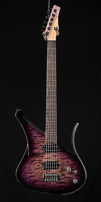 Dean Gordon Custom Virtus 6 Quilt - Trans Purple Burst | Reverb UK