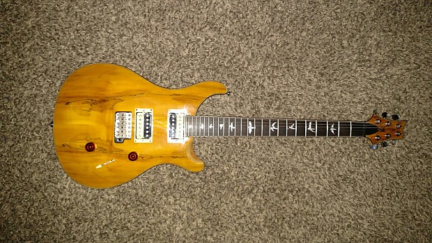 PRS SE Custom 24 2013 Spalted Maple | Reverb