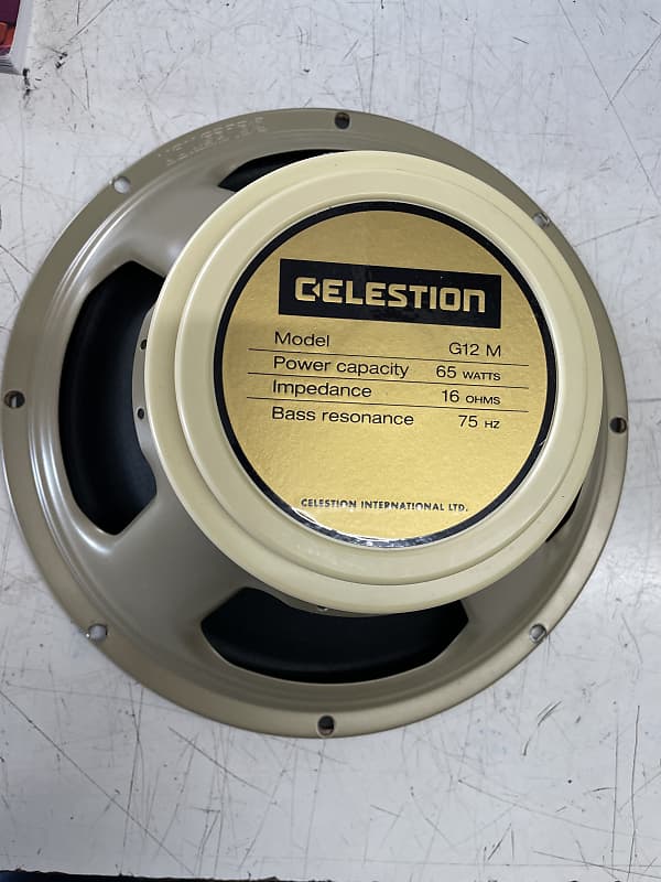 Celestion G12M cream back 65 watts - Creamback | Reverb
