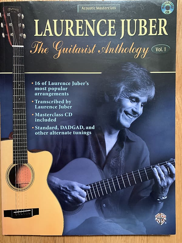 Laurence Juber The Guitarist Anthology tab book and CD 2003 | Reverb