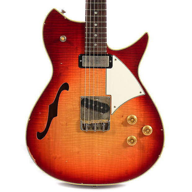 Fano Alt de Facto RB6 Thinline Fire Glow w/Lollar | Reverb Australia