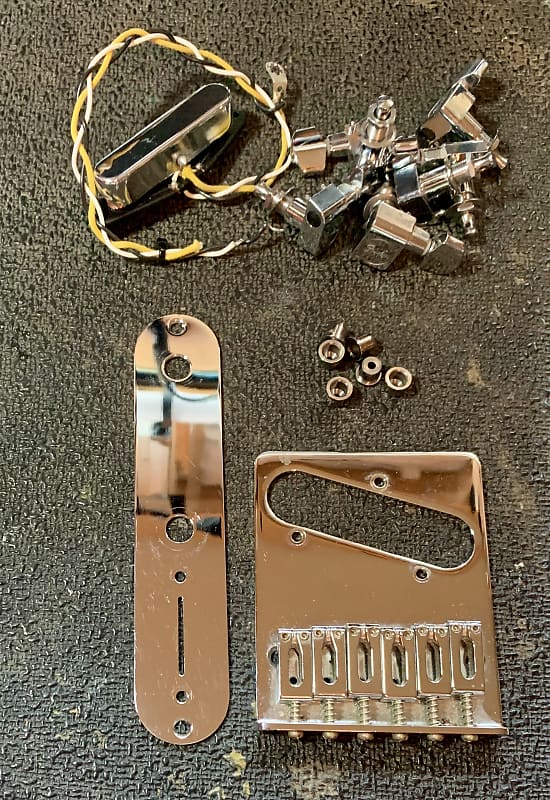 Fender Standard Telecaster: Bridge, Neck & Control Plate, | Reverb