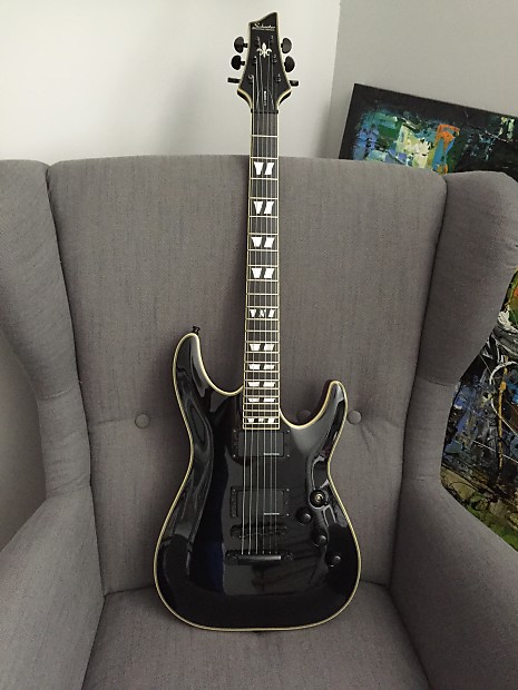 Schecter Black Market Custom Black | Reverb