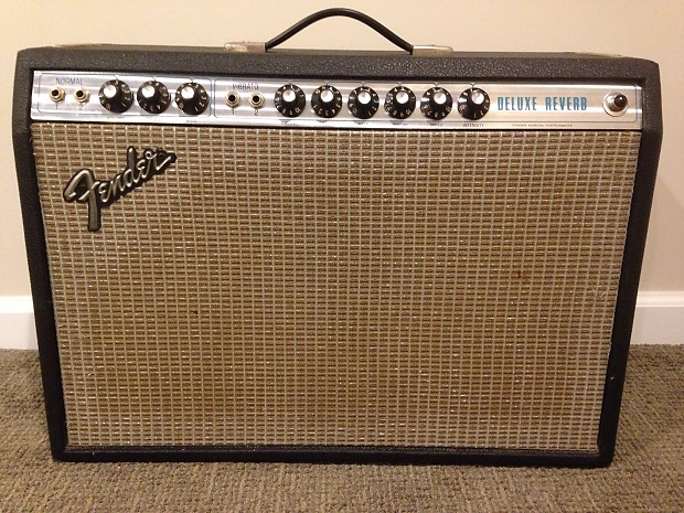 Fender Deluxe Reverb 1977 Silverface | Reverb