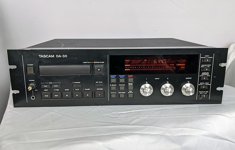 Tascam DA-30 Digital 8-track Recorder w/ DAT Digital Audio | Reverb
