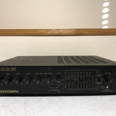 Bogen GS-100 Amplifier Gold Series Amp Audiophile Pro Audio | Reverb
