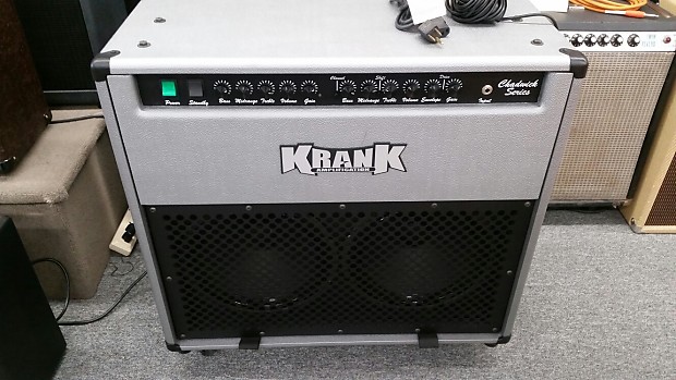 Krank Chadwick 2x12 50w Tube Combo Amp Silver: New Lower | Reverb