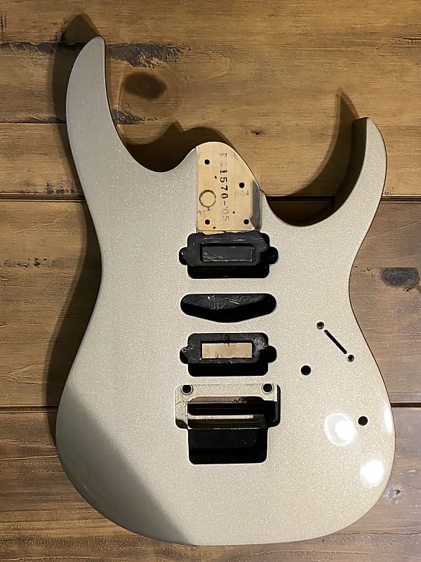 2005 MIJ Ibanez Prestige RG1570 body only Gray Nickel RG1570 | Reverb