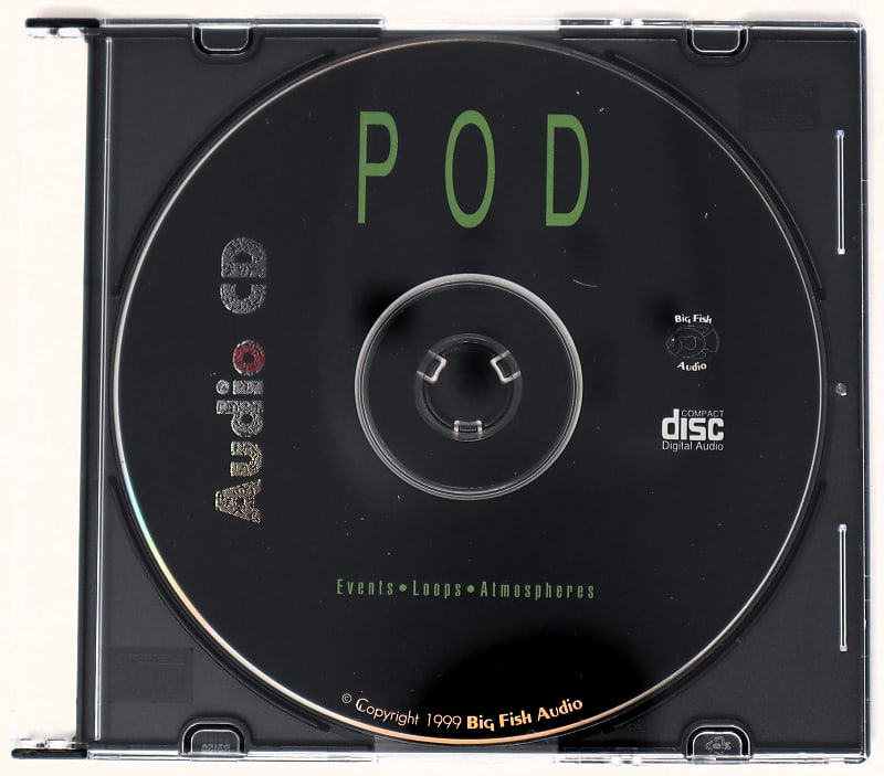 Big Fish Audio Pod Sample Library/Sound Library/Sampling CD | Reverb