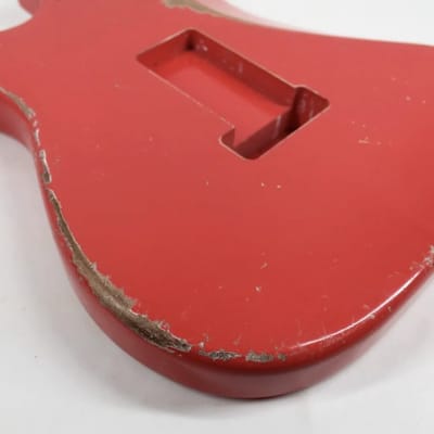 MJT Stratocaster Body Fiesta Red | Reverb