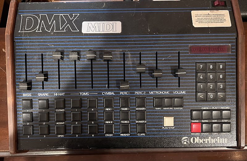 Oberheim DMX Drum Machine with MIDI | Reverb