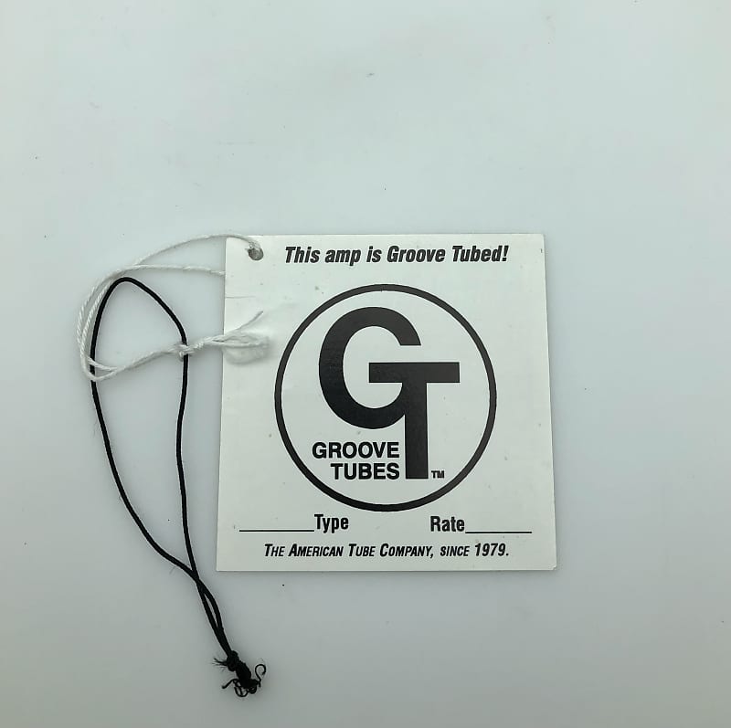 Groove Tubes Amplifier Amp Hang Tag | Reverb