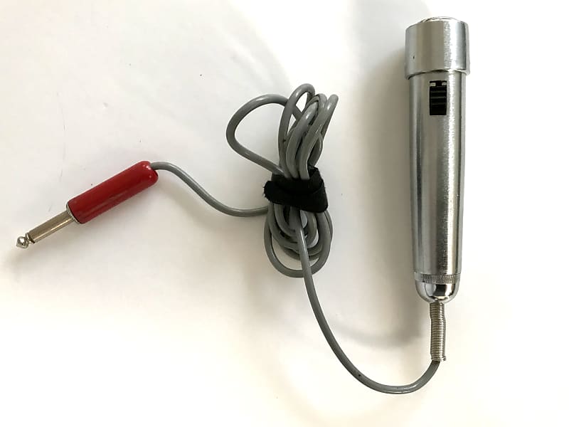 1960’s Vintage Monarch MC-24 Crystal Chrome Microphone | Reverb