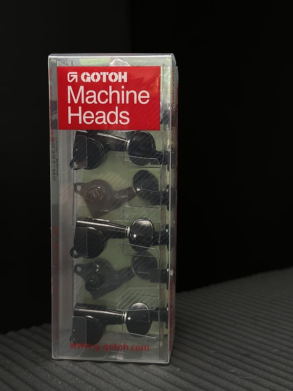 Gotoh SG381-MG Magnum Locking Tuners 6L right-hand 2022 Black | Reverb