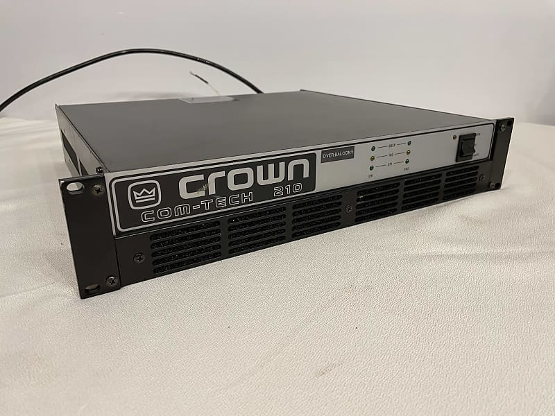 Crown Com-Tech 210 2-Channel Power Amplifier | Reverb