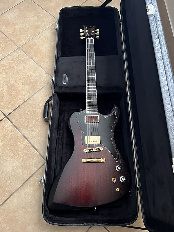 2018 Dunable Custom Shop USA R2- Dark Cherry Burst | Reverb