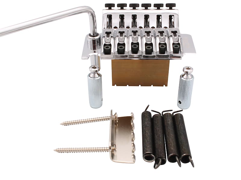 Gotoh GE1996T Floyd Rose style locking tremolo - Chrome | Reverb