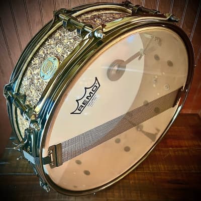 DrumPickers Custom 14x5” Snake Skin Snare | Reverb