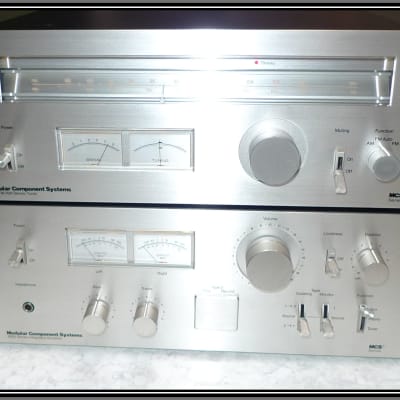 Vintage NEC MCS 3835 Integrated Amplifier + MCS 3701 AM/FM | Reverb