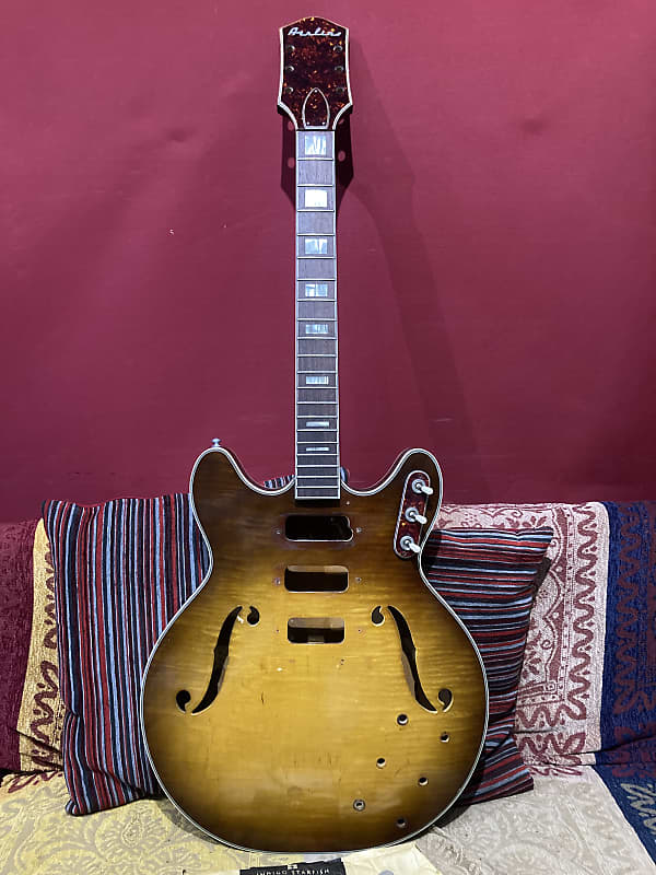 Harmony Airline H75/H76 body/neck/parts - Sunburst | Reverb